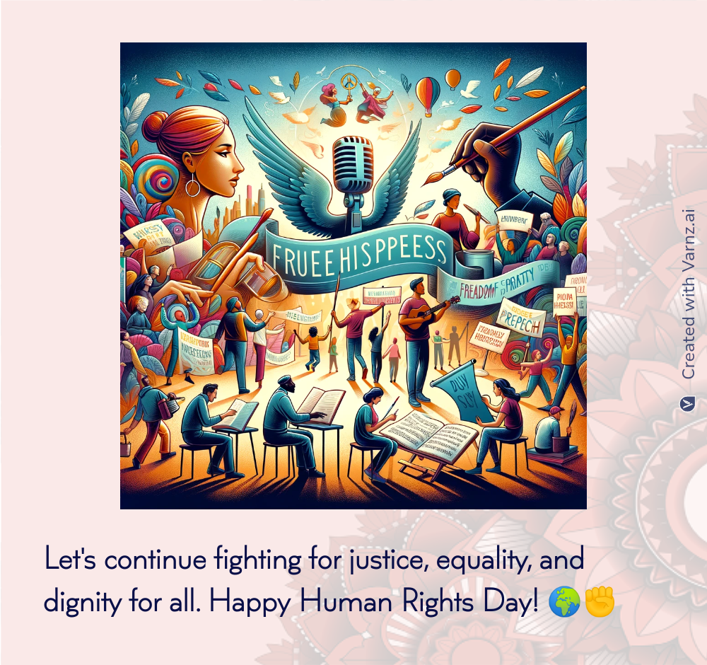Human Rights Day Greeting Cards Online - Download Free!